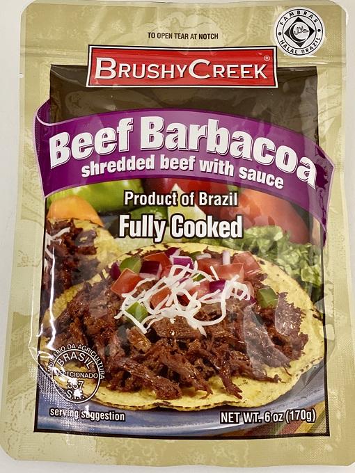 BRUSHY CREEK BEEF BARBACOA - DDVending.com